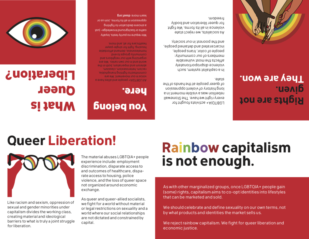 Pamphlets – Democratic Socialists of America – San Francisco